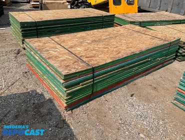 Repocast.com® | Skid lot of approximately (30) sheets...
