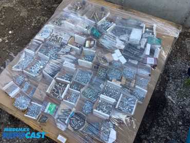 Repocast.com® | Skid of Nuts and Bolts, Screws, Nails