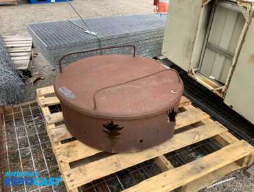 Repocast.com® | Lot of one Kan-Am fire pit ring with...