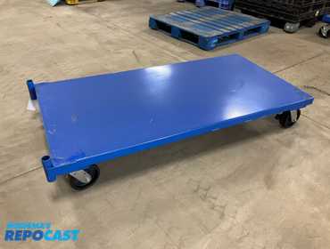 Repocast.com® | Metal Platform Cart on Casters, 30”x60...