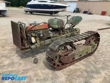 Repocast.com® | Steel track tractor for parts or...