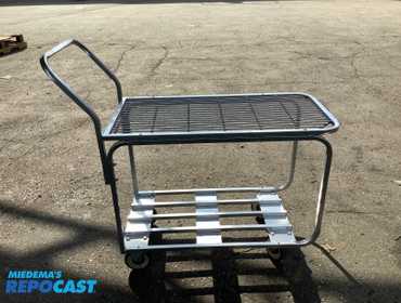 Repocast.com® | A portable steel shop cart 18”x36”x29...