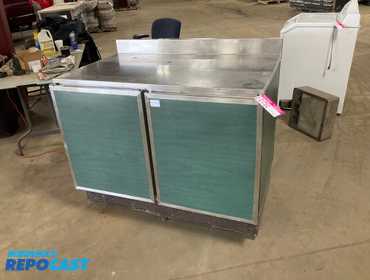 Repocast.com® | Duke 4’ 2-Door Cooler with Stainless...