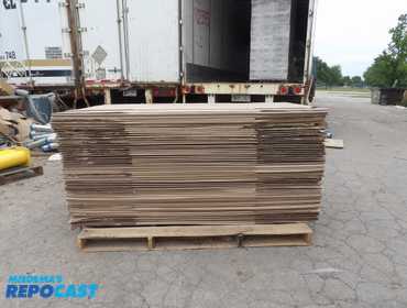 Repocast.com® | Pallet load of (50) heavy duty gaylord...