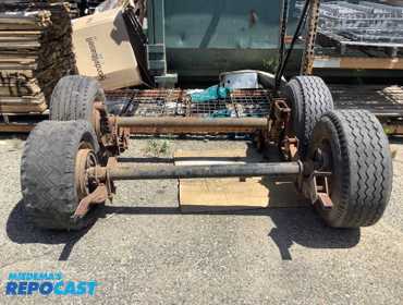 Repocast.com® | (2) 8,000lb capacity axles with springs