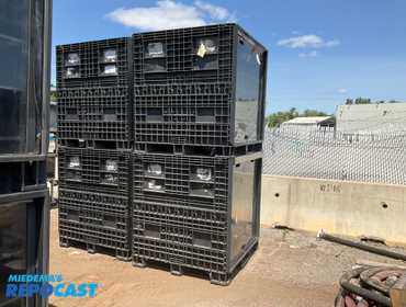 Repocast.com® | Lot of (4) storage container totes...