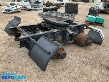 Repocast.com® | Semi truck rear frame and tandem drive...