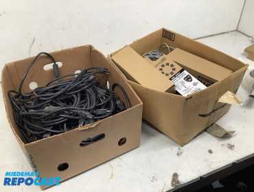 Repocast.com® | (2) boxes of miscellaneous cords for...