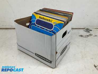 Repocast.com® | Lot of (1) box of Records including:...