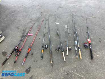 Repocast.com® | Bundle of (10) Fishing Rods and Reels,...