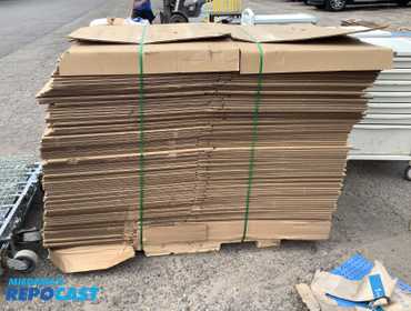Repocast.com® | Lot of (80) medium skid boxes, 32" L x...