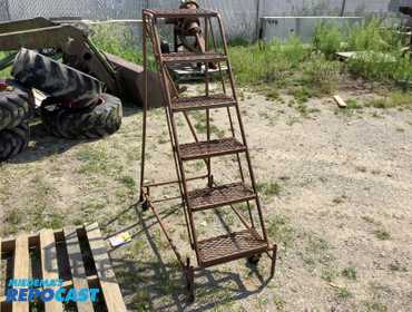 Repocast.com® | Rusted Industrial 6-Step Ladder on...