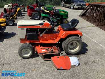 Repocast.com® | Vintage Simplicity garden tractor, 48”...