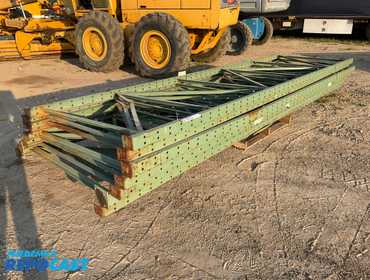 Repocast.com® | (7) 4’x15’ Tall Pallet Racking...