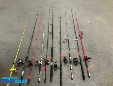 Repocast.com® | Bundle of (10) Fishing Rods and Reels,...