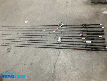 Repocast.com® | Lot of (10) Fishing Rods without Reels...