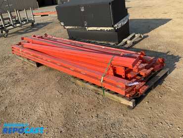 Repocast.com® | Lot of (28) Assorted Pallet Racking...