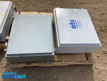 Repocast.com® | Lot of (2) Hoffman Breaker Boxes (One...