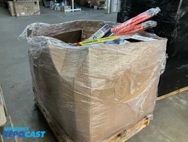 Repocast.com® | Gaylord Skid of Assorted Merchandise...