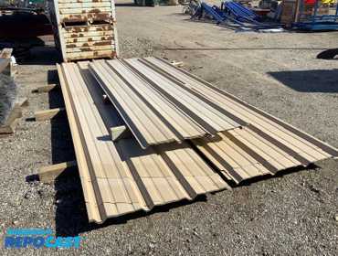 Repocast.com® | Skid of pole barn sheet metal, approx ...