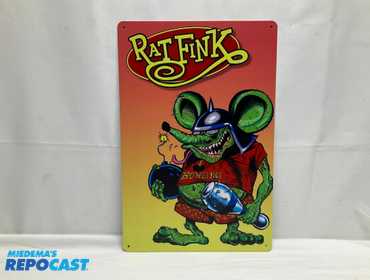 Repocast.com® | New Rat Fink metal sign with pre...