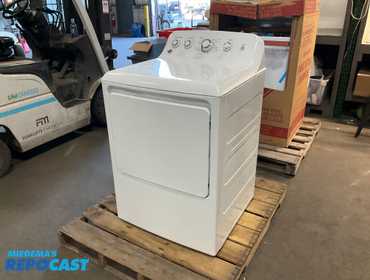 Repocast.com® | GE GTD42EASJ2WW Electric Dryer