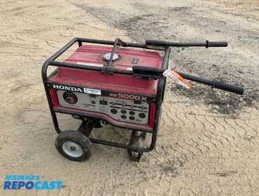 Repocast.com® | Honda EB5000X Generator, 4.5 KVA Rated...