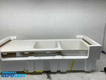 Repocast.com® | A DuPont Corian 2 basin sink with hard...