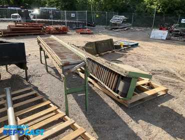 Repocast.com® | Lot of (2) Buschman Motorized Roller...