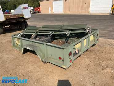 Repocast.com® | 9’4” Long Steel Military Bed / Box off...