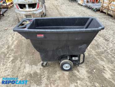 Repocast.com® | Rubbermaid electric dump cart,...