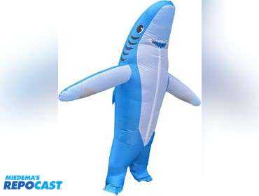 Repocast.com® | New Adult Blue Shark Inflatable...