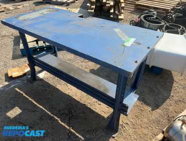 Repocast.com® | HEAVY DUTY STEEL WORK BENCH MEASURES...