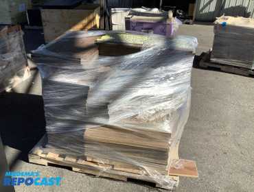 Repocast.com® | Skid Lot of Finished Wooden Boards ...