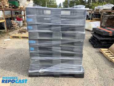 Repocast.com® | Lot of (9) Gray Plastic Skids, All...