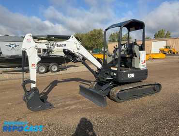 Repocast.com® | 2017 Bobcat E26 Mini Excavator