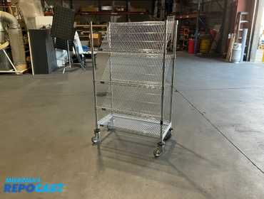 Repocast.com® | 1- Rolling Metal Frame Display/Storage...