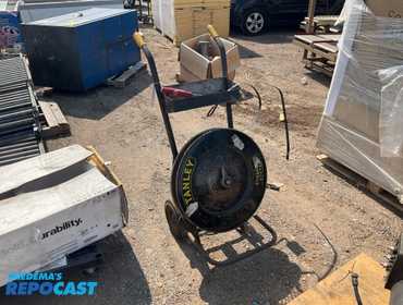 Repocast.com® | Stanley industrial strapping cart.