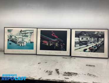 Repocast.com® | (3) Allan Tiger Hand Painted Photographs