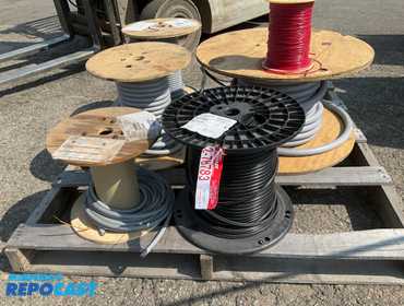 Repocast.com® | (6) spools of wire. All are partial...