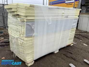 Repocast.com® | Skid of scrap pieces of insulation...