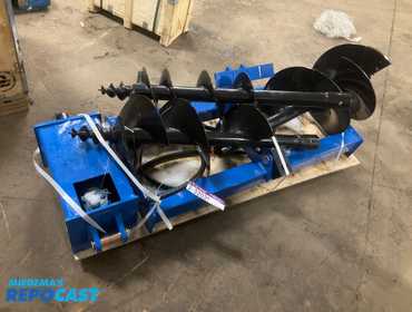 Repocast.com® | New GIYI Auger Skid Steer Attachment,...