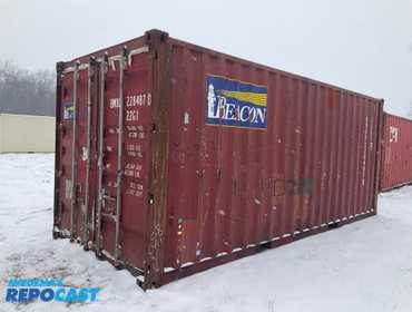 Repocast.com® | 20’ Shipping / Storage Container, 8’...