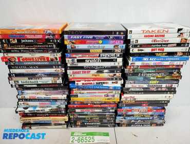 Repocast.com® | lot of approx 80 DVDs and Blue ray...