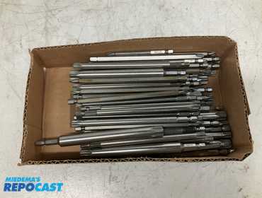 Repocast.com® | Lot of 6" Assorted Driver Bits: Torx,...