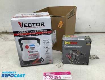 Repocast.com® | (1) Vector 1000amp jumpstart and (1)...