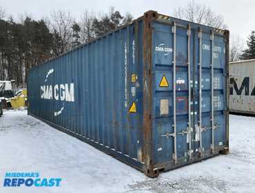 Repocast.com® | CMA CGM 40’ Storage / Shipping Container