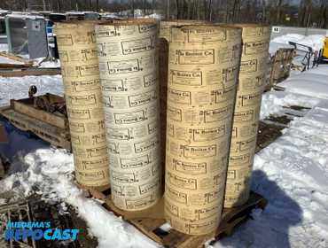 Repocast.com® | Lot of (6) Sonotube Cardboard Concrete...