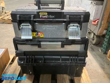 Repocast.com® | Lot of (2) Tool Boxes Stanley Fat Max,...
