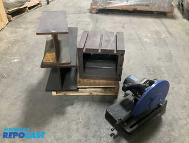 Repocast.com® | Lot containing a HDC 14” 1.5HP Cutting...